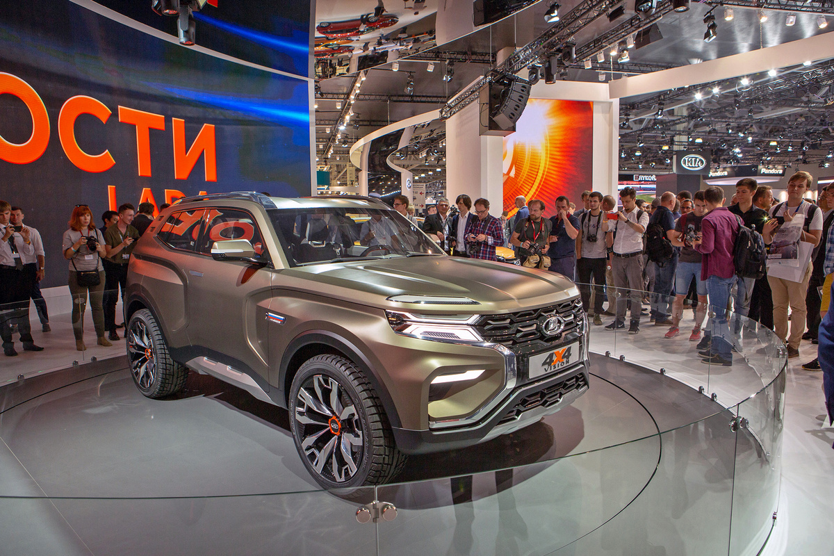 Официальная премьера концепта LADA 4x4 Vision - фото - LiveCars.Ru